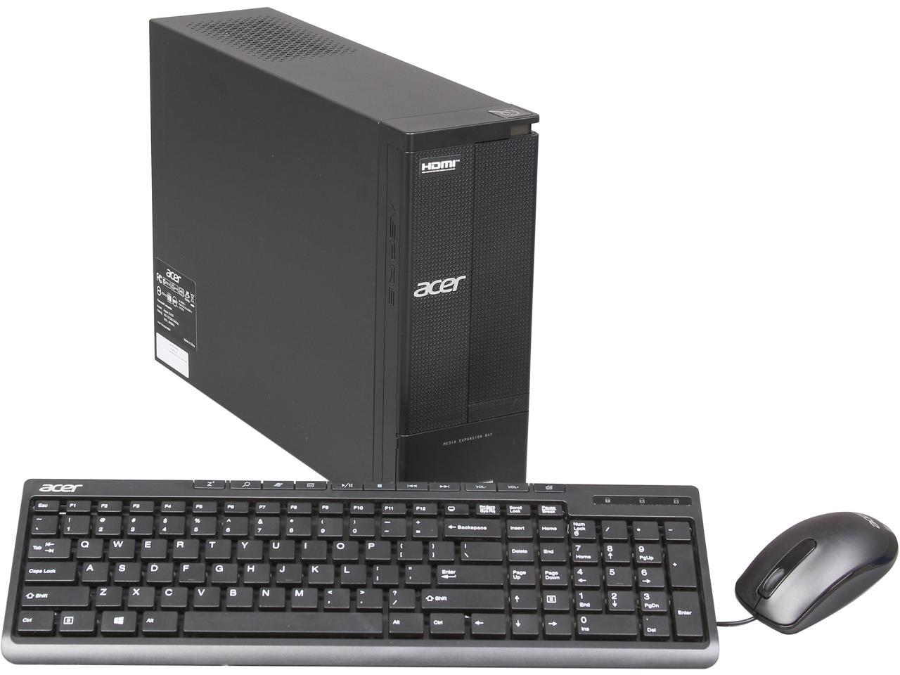 Refurbished: Acer Desktop PC Aspire X AX1470-UR308 (DT.SLQAA.001) AMD ...