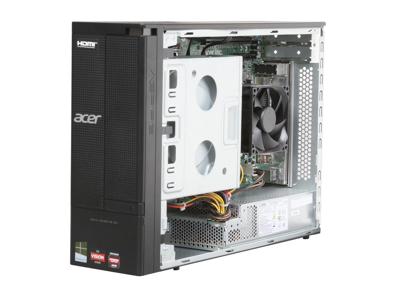 Refurbished: Acer Desktop PC Aspire X AX1470-UR308 (DT.SLQAA.001) AMD ...