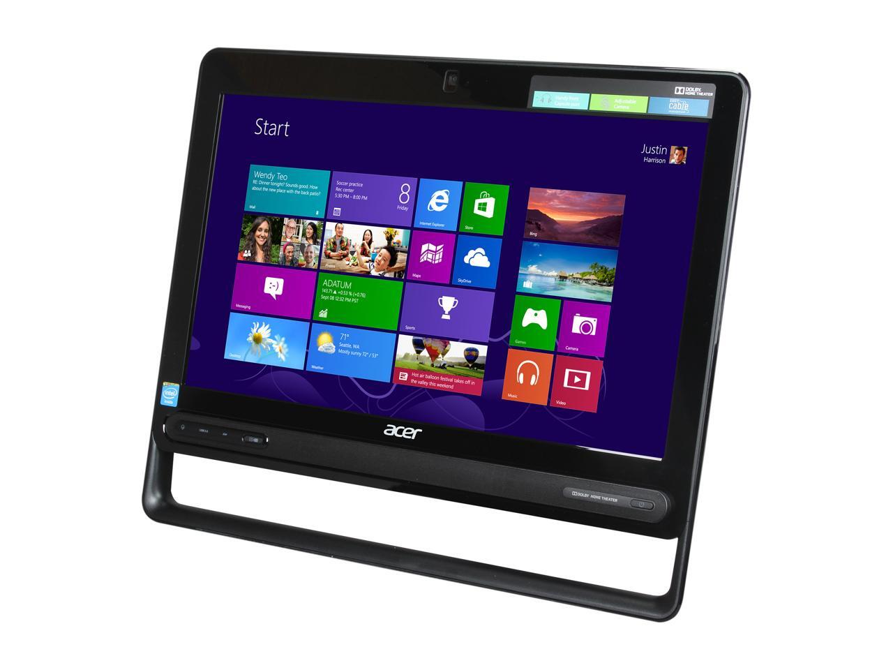 Acer All-in-One PC Aspire AZC-605-UR23 (DQ.SQSAA.001) Celeron 1017U (1 ...