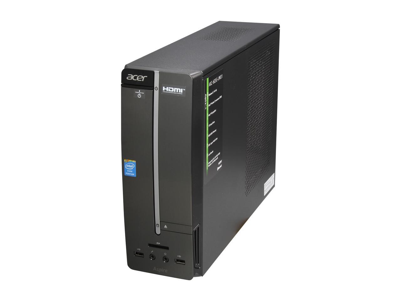 Open Box: Acer Desktop PC Aspire AXC-603G-UW31 Intel Pentium J2900 8GB ...