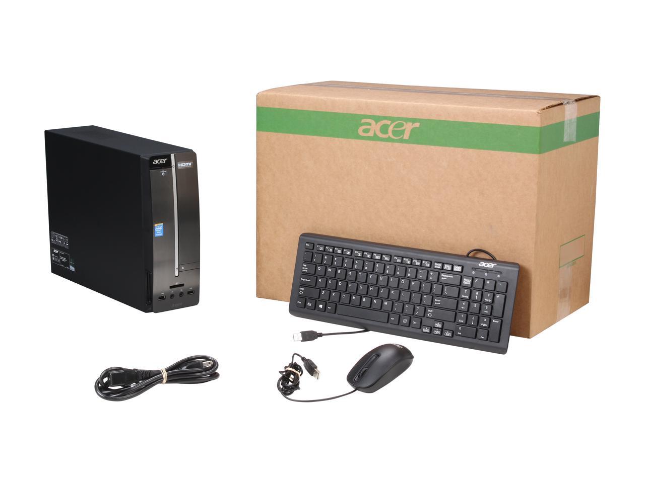 Open Box: Acer Desktop PC Aspire AXC-603G-UW31 Intel Pentium J2900 8GB ...