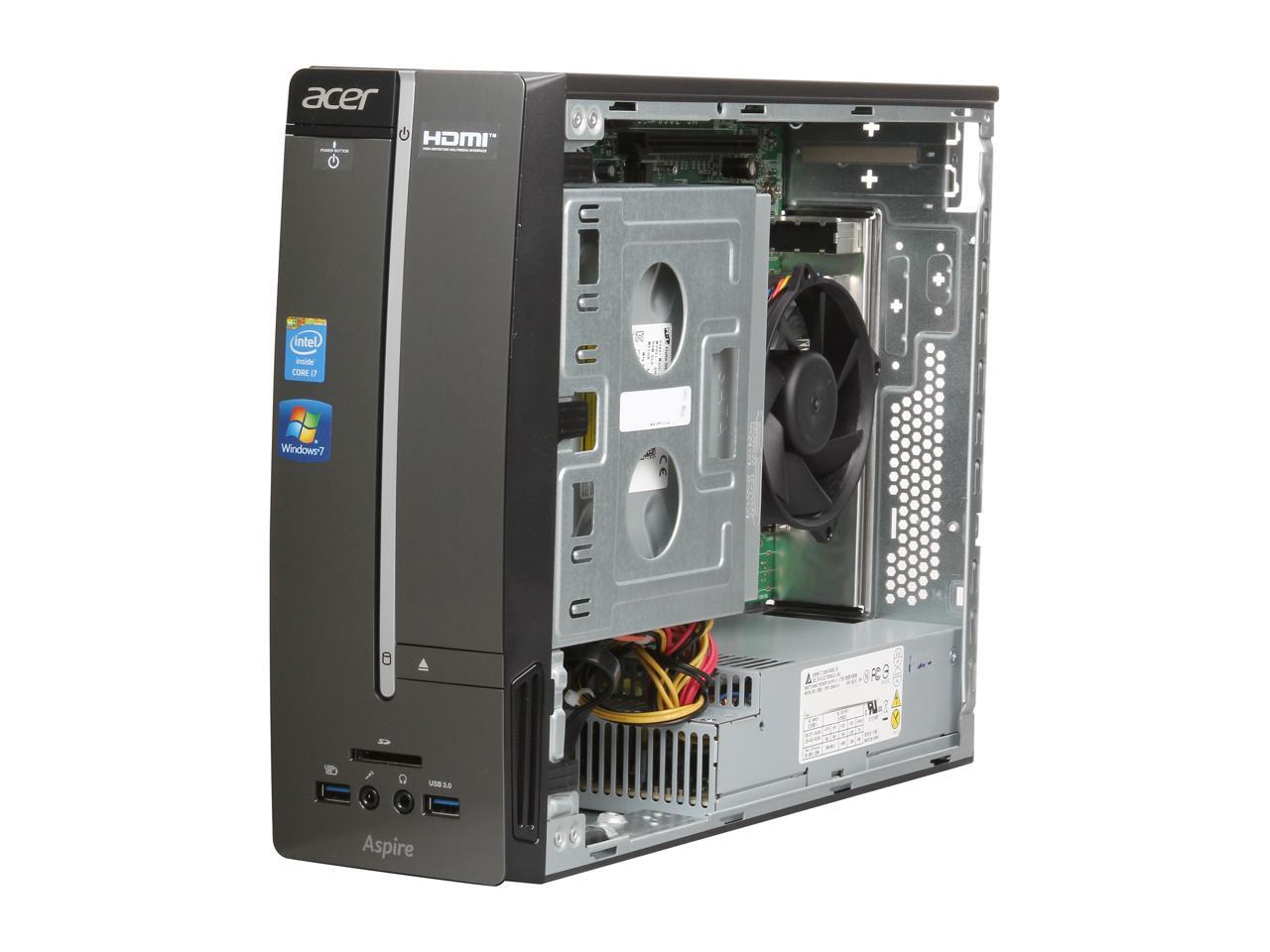Acer Desktop PC AXC-605-UR2C Intel Core i7-4790 4GB DDR3 1TB HDD ...