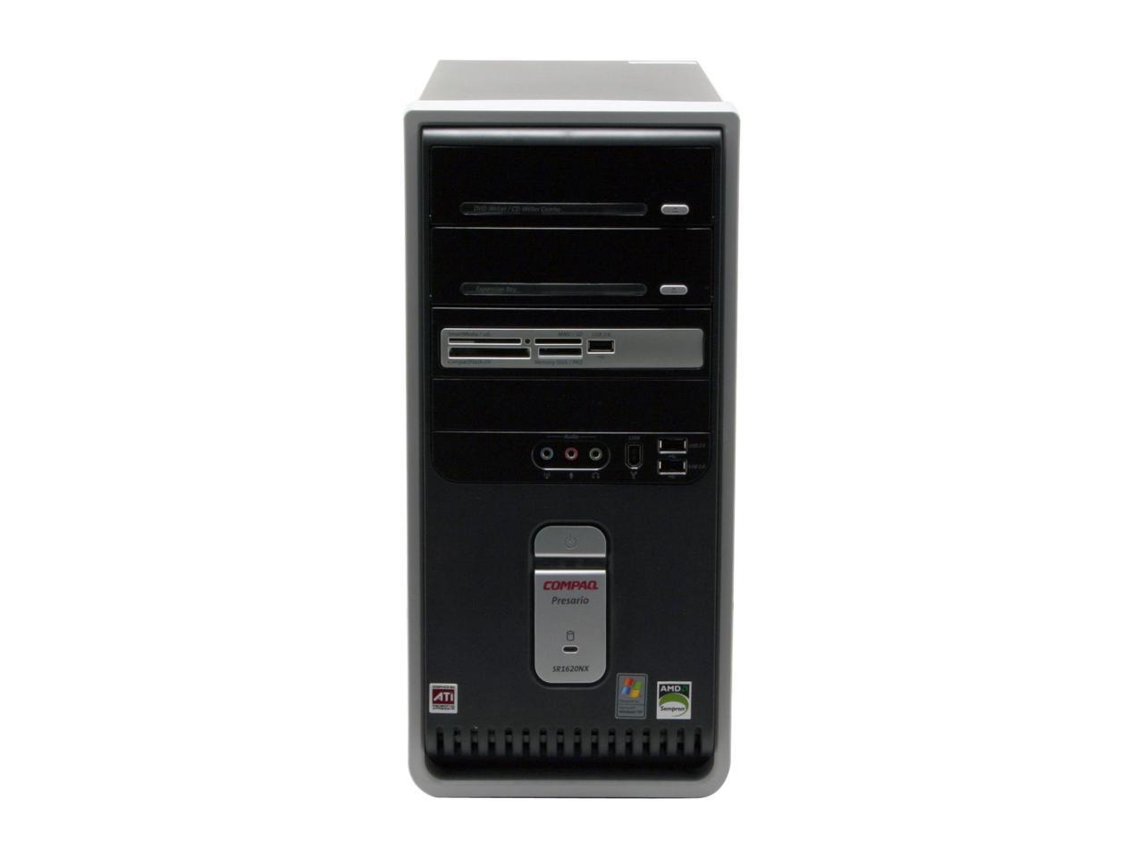 COMPAQ Desktop PC Presario SR1620NX (EG733A) 3400+ 512MB DDR 160GB HDD ...