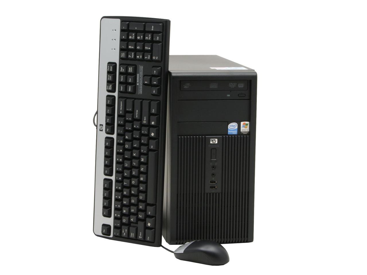 HP Compaq Desktop PC dx2200(EN282UT) Pentium D 805 (2.66GHz) 1GB DDR2 ...