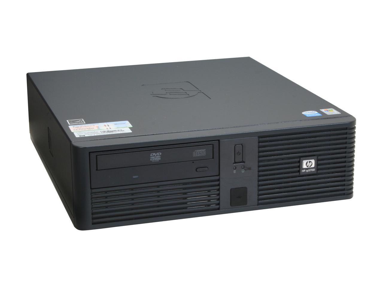 HP Desktop PC rp5700(KA377UT) Intel Pentium E2160 1GB DDR2 2 x 80GB HDD ...