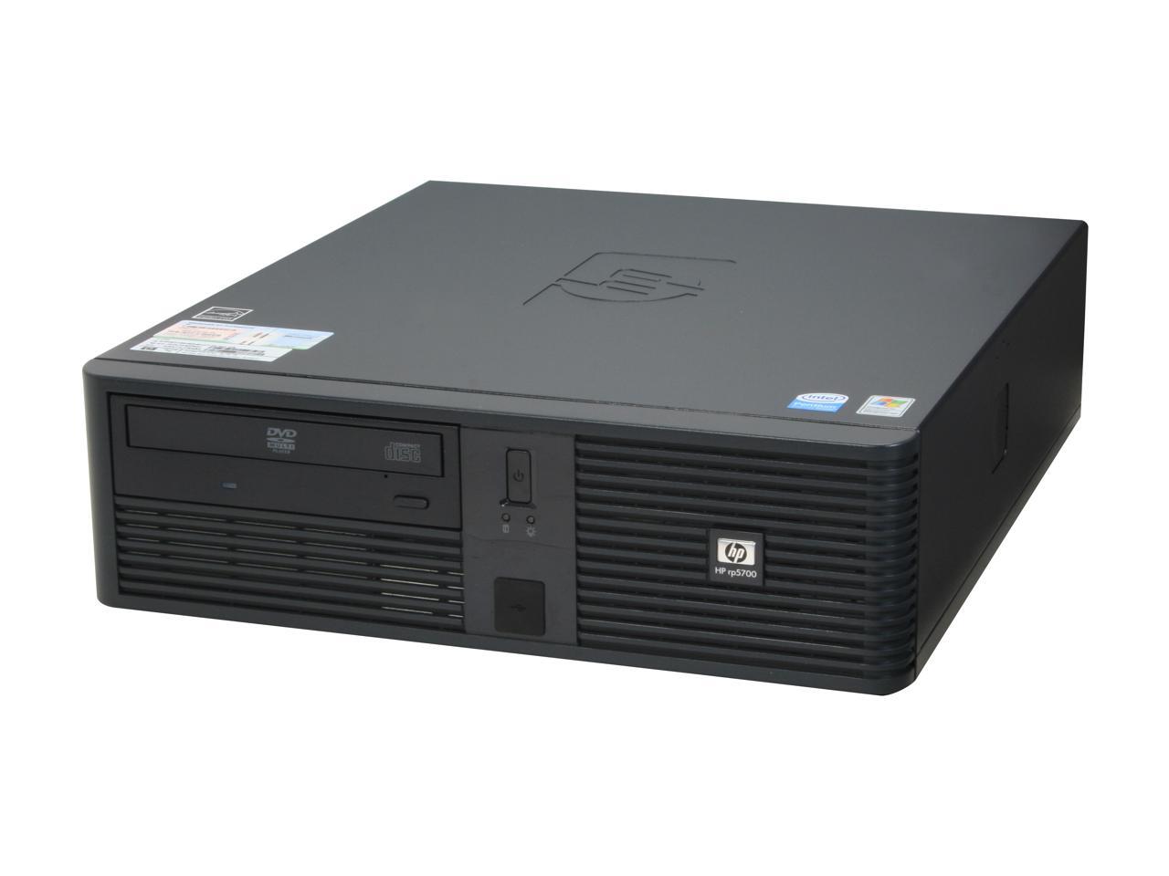 HP Desktop PC rp5700(KA377UT) Intel Pentium E2160 1GB DDR2 2 x 80GB HDD ...
