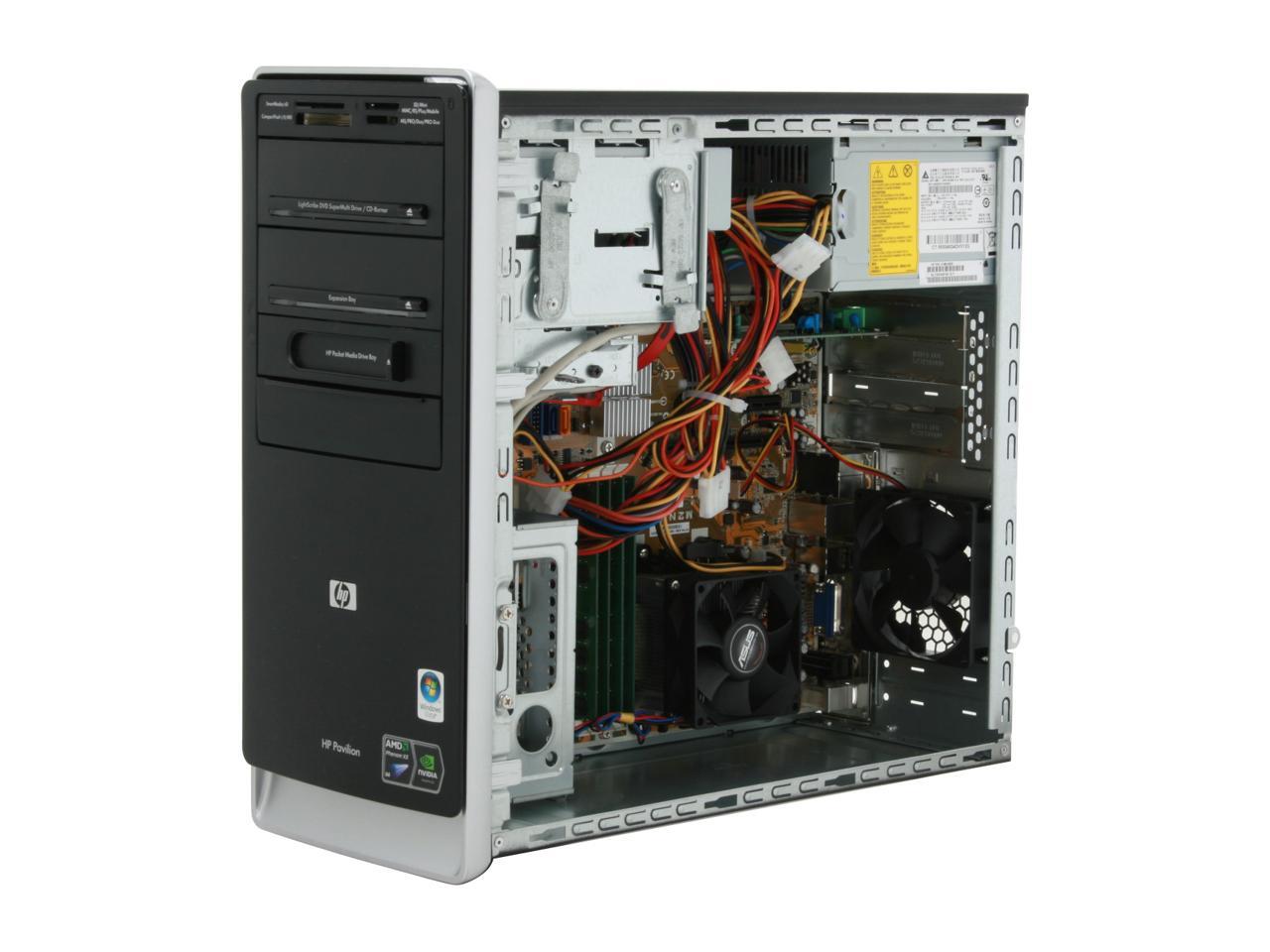 HP Desktop PC Pavilion A6530F(KQ496AA) AMD Phenom X3 8450 4GB DDR2 ...