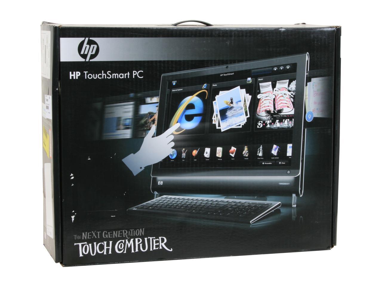 HP Desktop PC TouchSmart IQ506(KQ437AA) Intel Core 2 Duo T5850 4GB DDR2 ...