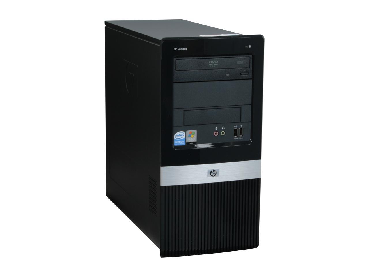 Open Box: HP Compaq Desktop PC dx2400(KA573UT#ABA) Pentium Dual Core ...