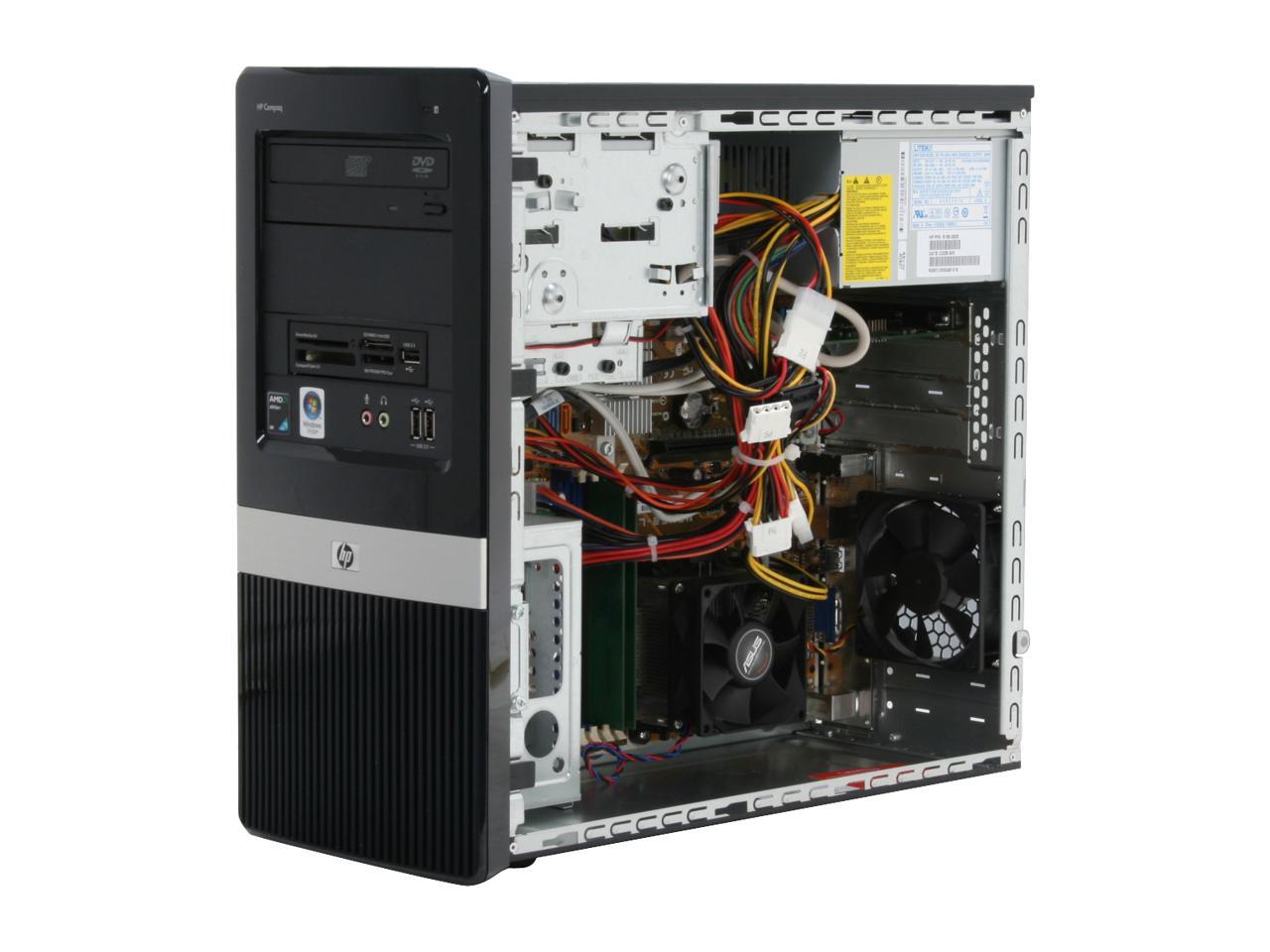 HP Compaq Desktop PC DX2450(KA574UT#ABA) AMD Athlon X2 4450B 2GB DDR2 ...