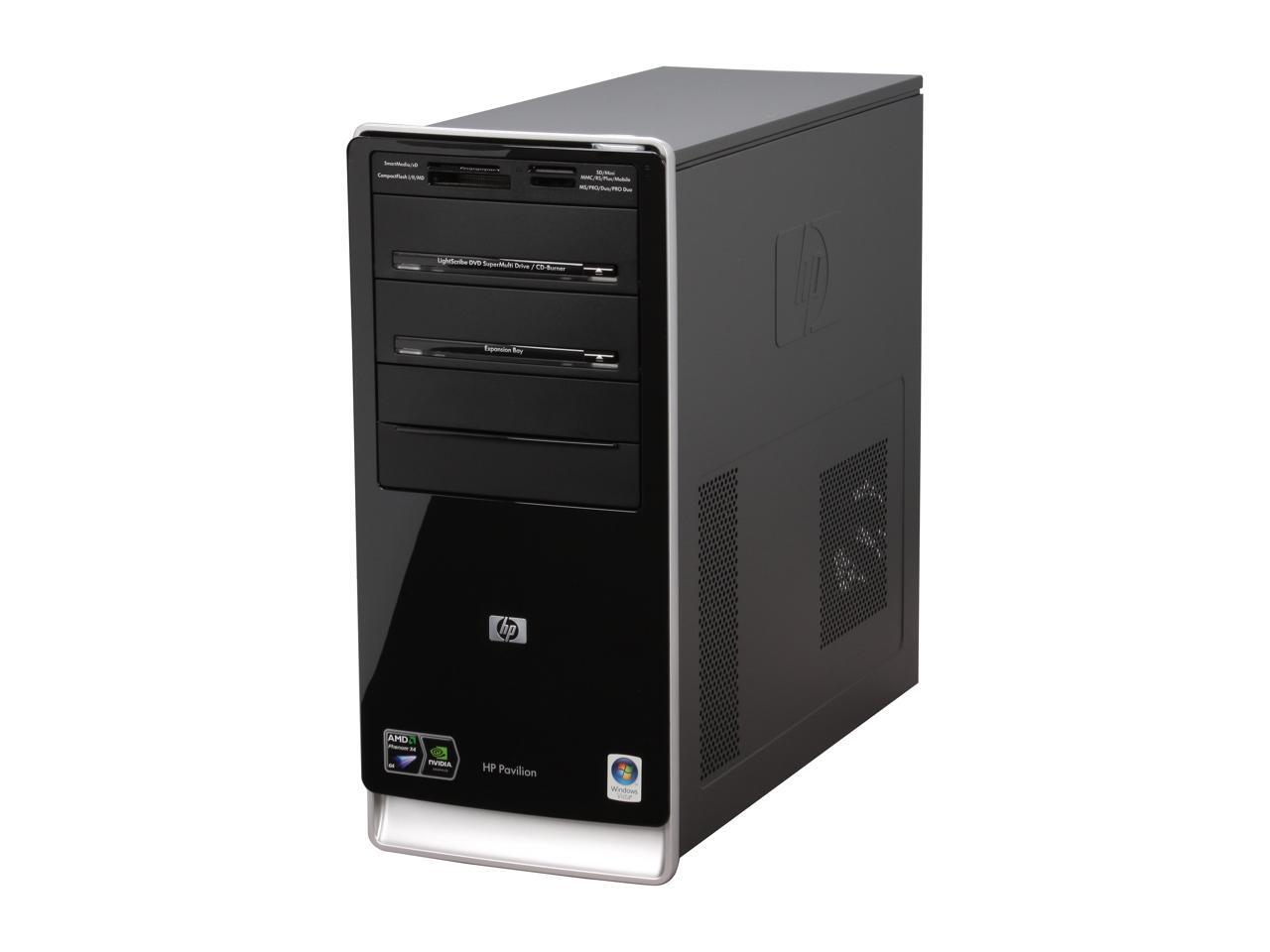 HP Desktop PC Pavilion A6720F(FQ564AA) AMD Phenom X4 9550 6GB DDR2 ...