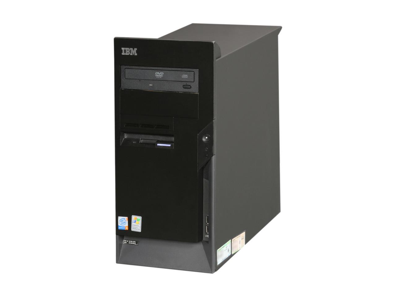 Refurbished: IBM Desktop PC ThinkCentre M50 (8189-58U) 3.2GHz 512MB DDR ...