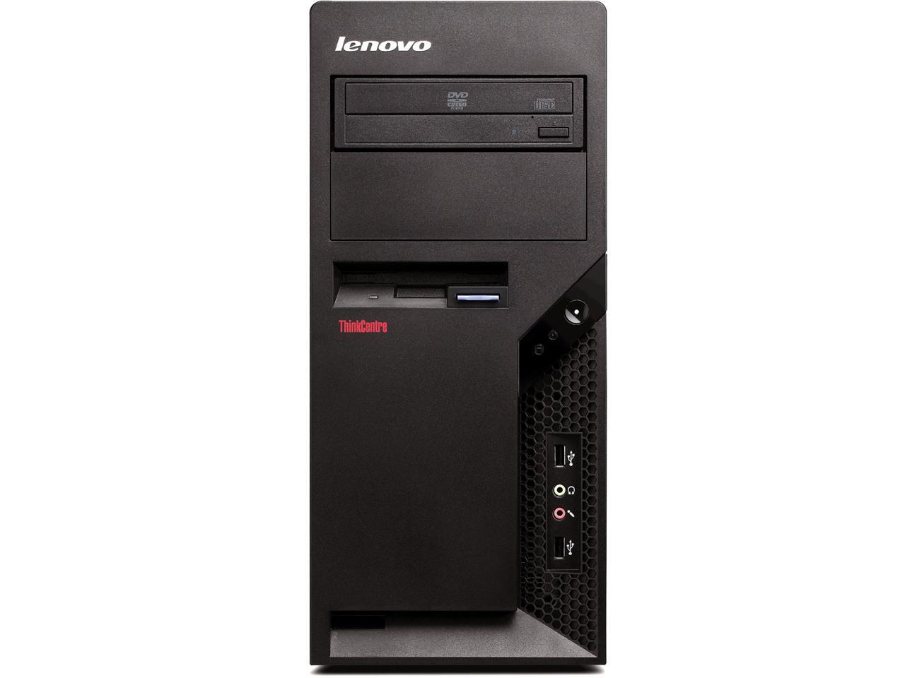 ThinkCentre Desktop PC M58p (9965A9U) Intel Core 2 Duo E8400 2GB DDR3 ...