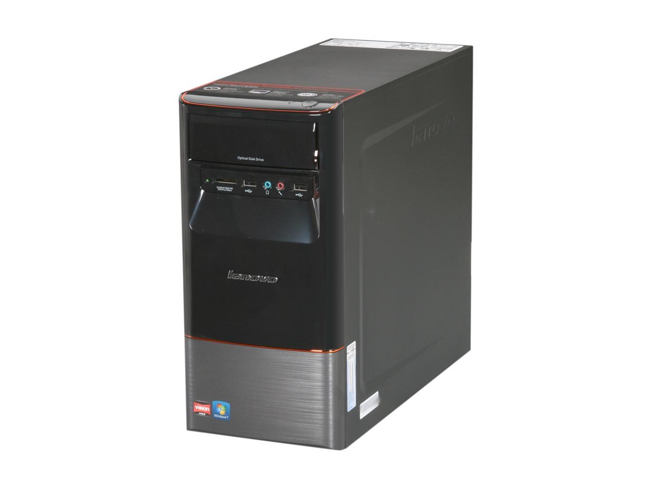Lenovo Desktop PC H405 (7723-1FU) AMD Athlon II X2 255 3GB DDR3 500GB ...