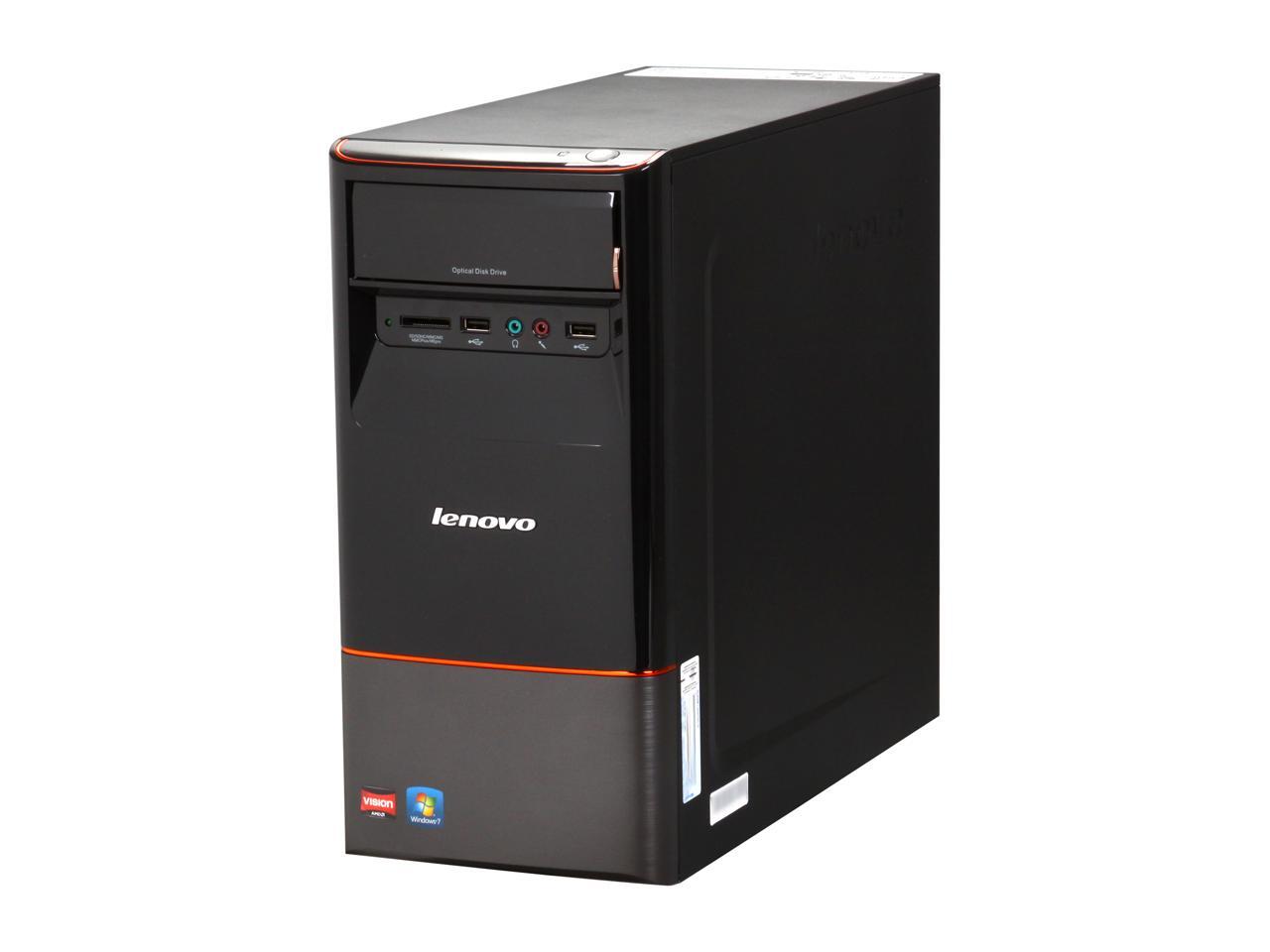 Lenovo Desktop PC H405 (7723-1DU) AMD Athlon II X4 645 6GB DDR3 1TB HDD ...