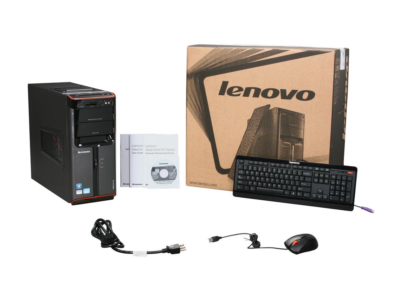 Lenovo Desktop PC IdeaCentre K330 (7727-2KU) Intel Core i5-2300 8GB ...
