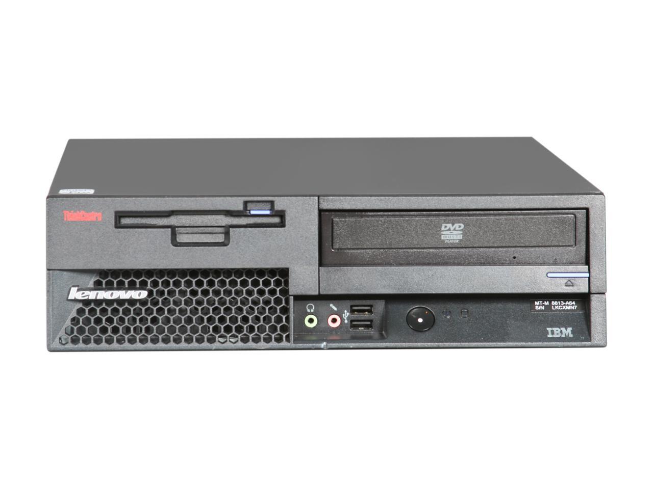 Refurbished: IBM Desktop PC ThinkCentre M55 1.80GHz 1GB DDR2 80GB HDD ...