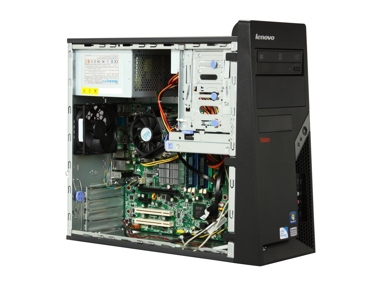 ThinkCentre Desktop PC M58 (7244A37) Intel Pentium E6600 4GB DDR3 250GB ...