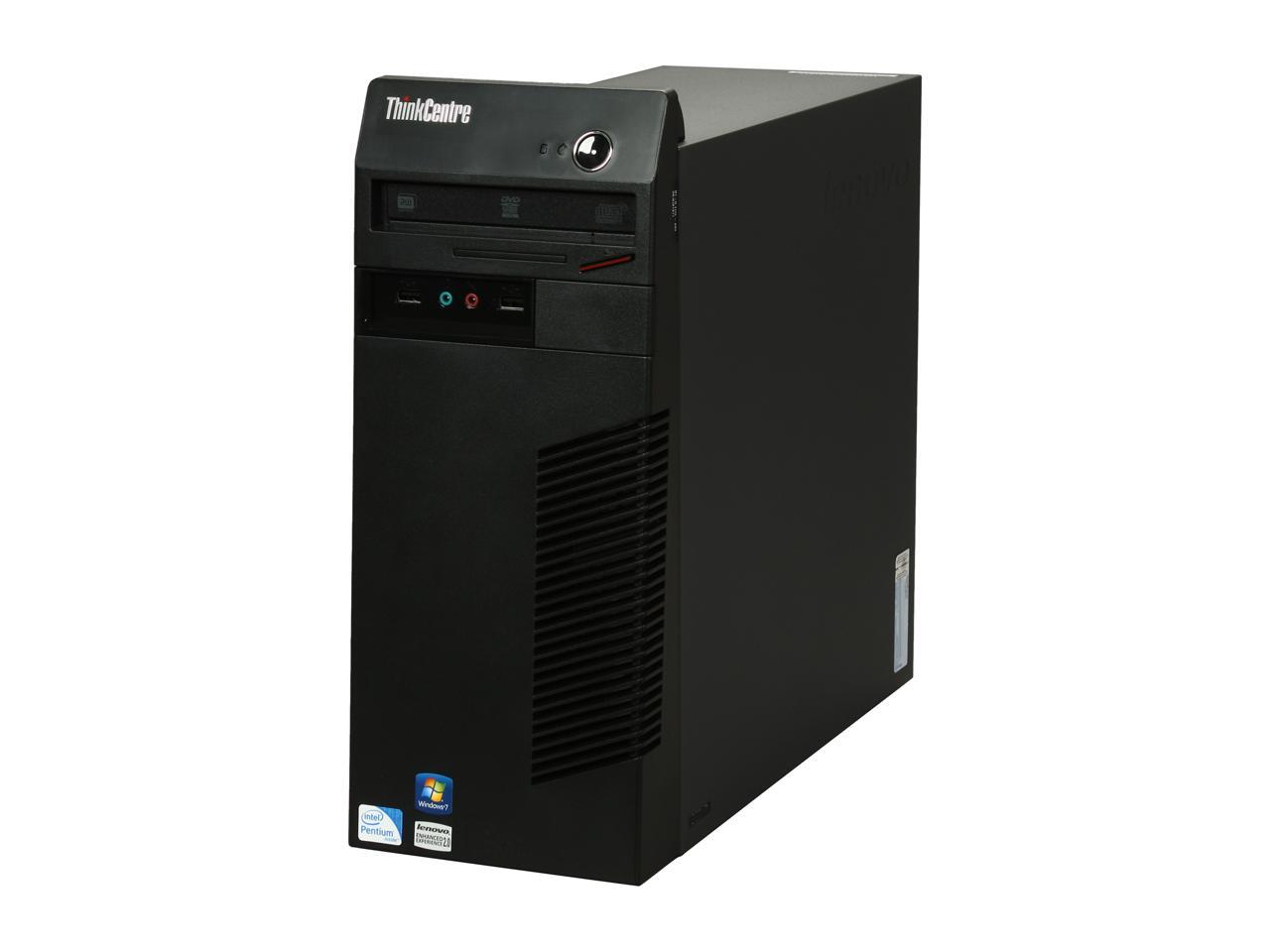 ThinkCentre Desktop PC M71e (3133A9U) Intel Pentium G630 2GB DDR3 320GB ...