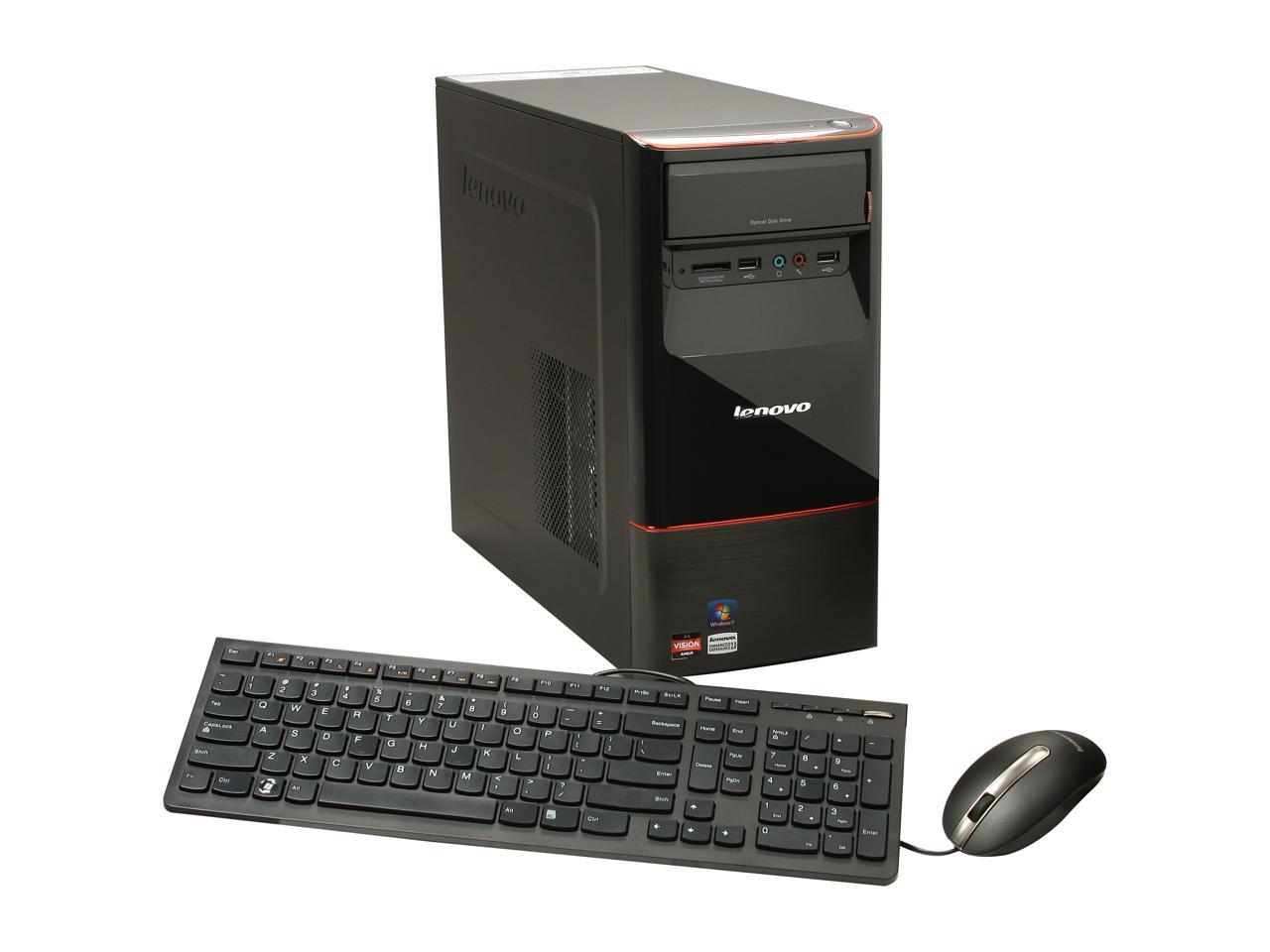 Lenovo Desktop PC H415 (30991VU) AMD A4-3420 6GB DDR3 500GB HDD AMD ...