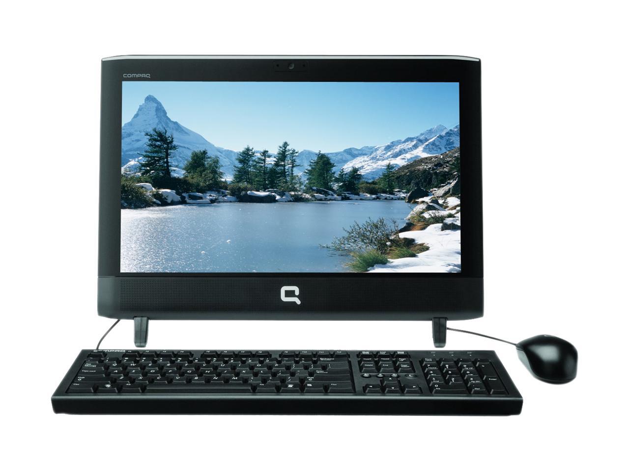 Refurbished: COMPAQ All-in-One PC CQ1-1020 (BK317AAR#ABA) Intel Atom ...