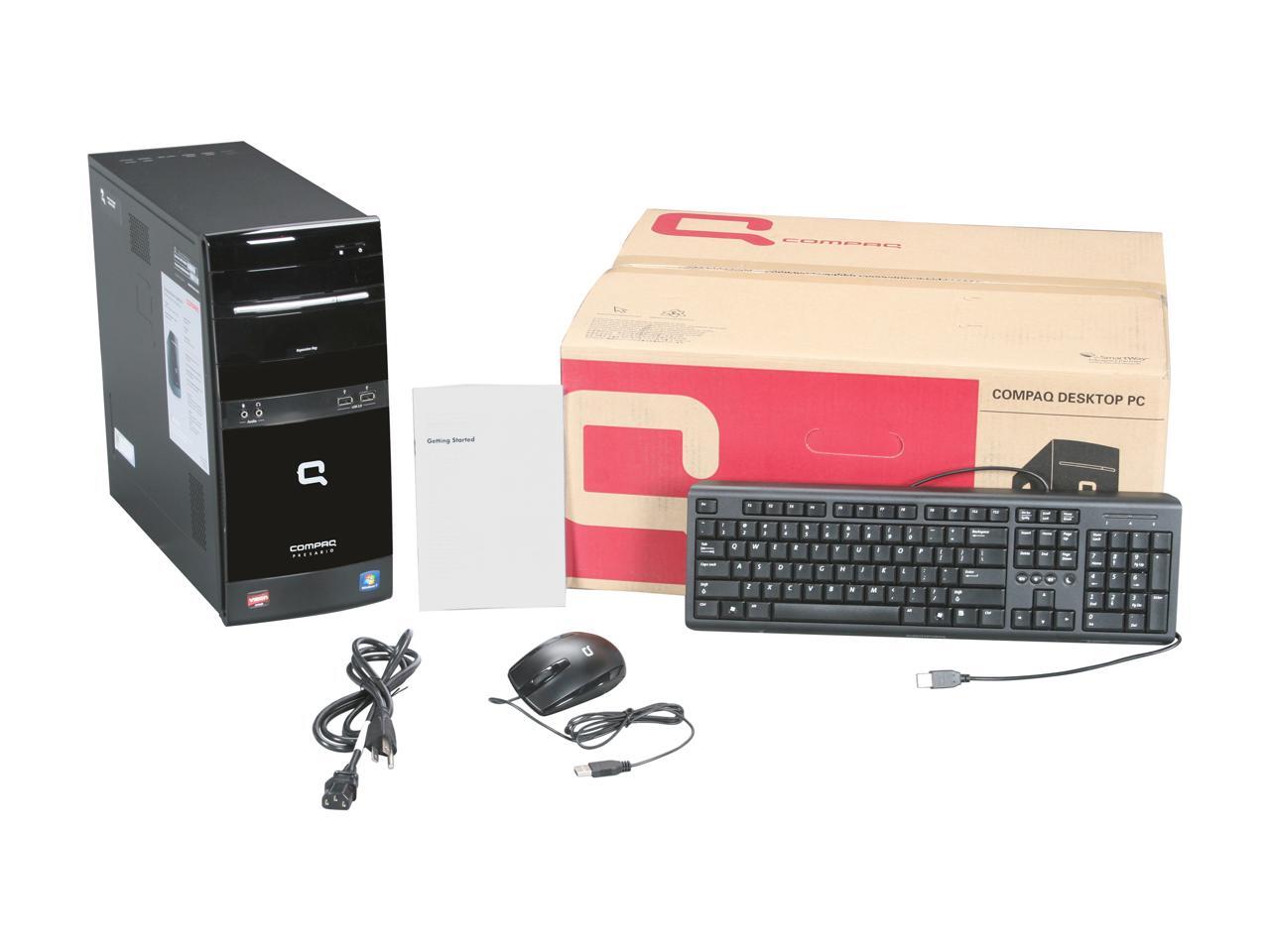 COMPAQ Desktop PC Presario CQ5810 (QN656AA#ABA) AMD E-350 2GB DDR3 ...