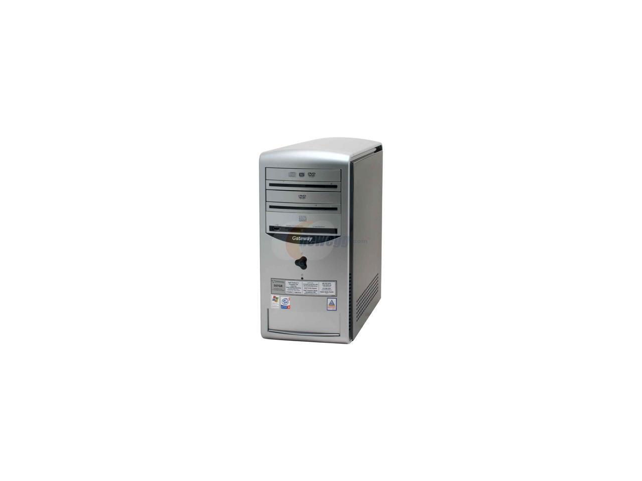 Gateway Desktop PC 507GR Intel Pentium 4 530 512MB DDR 200GB HDD ...