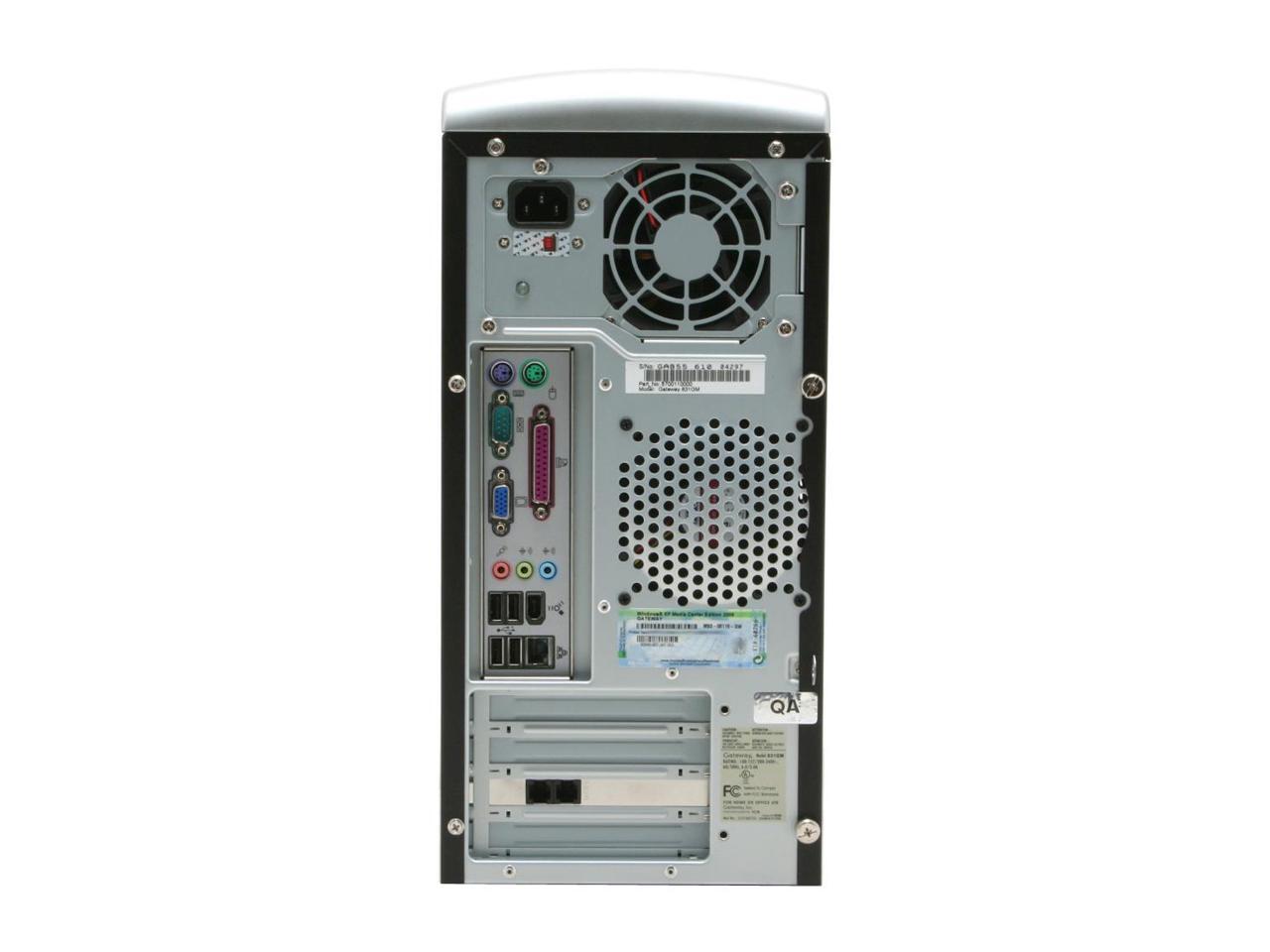Gateway Desktop PC 831GM Intel Pentium 4 630 512MB DDR 200GB HDD ...