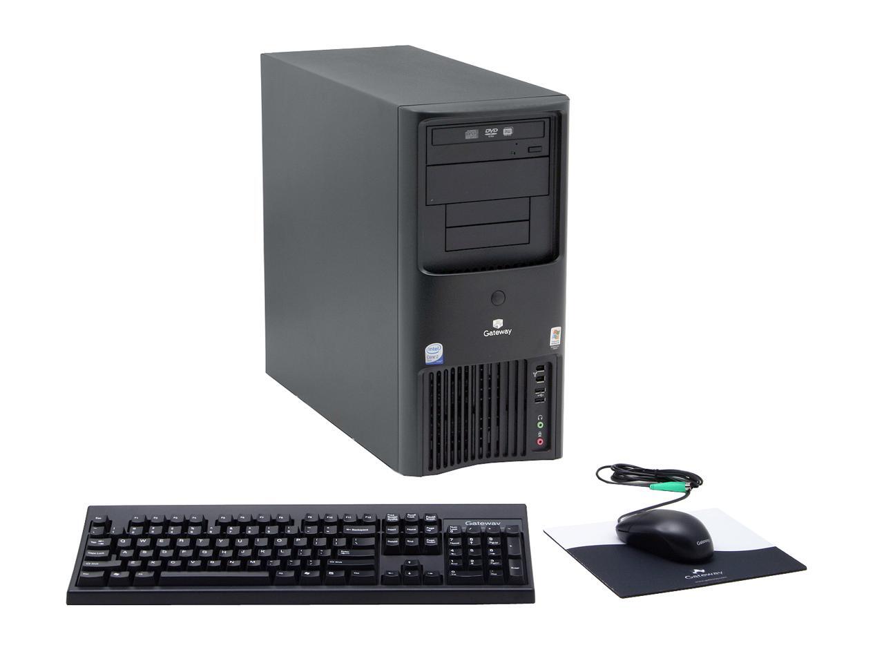 Gateway Desktop PC E-6610D(277774-2) Intel Core 2 Duo E6600 2GB DDR2 ...
