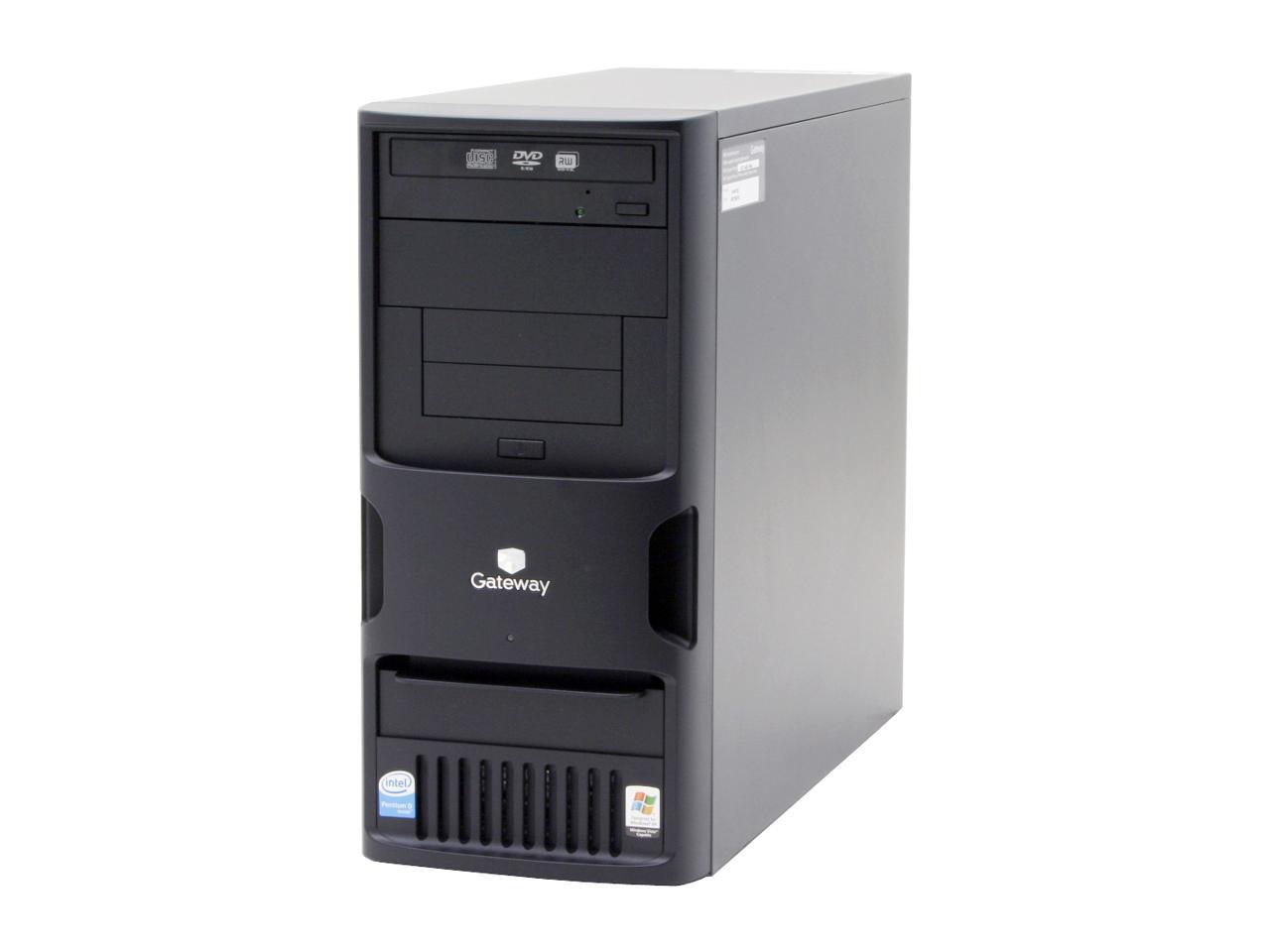 Gateway Desktop PC E-4610D(277761-3) Intel Pentium D 945 1GB DDR2 160GB ...