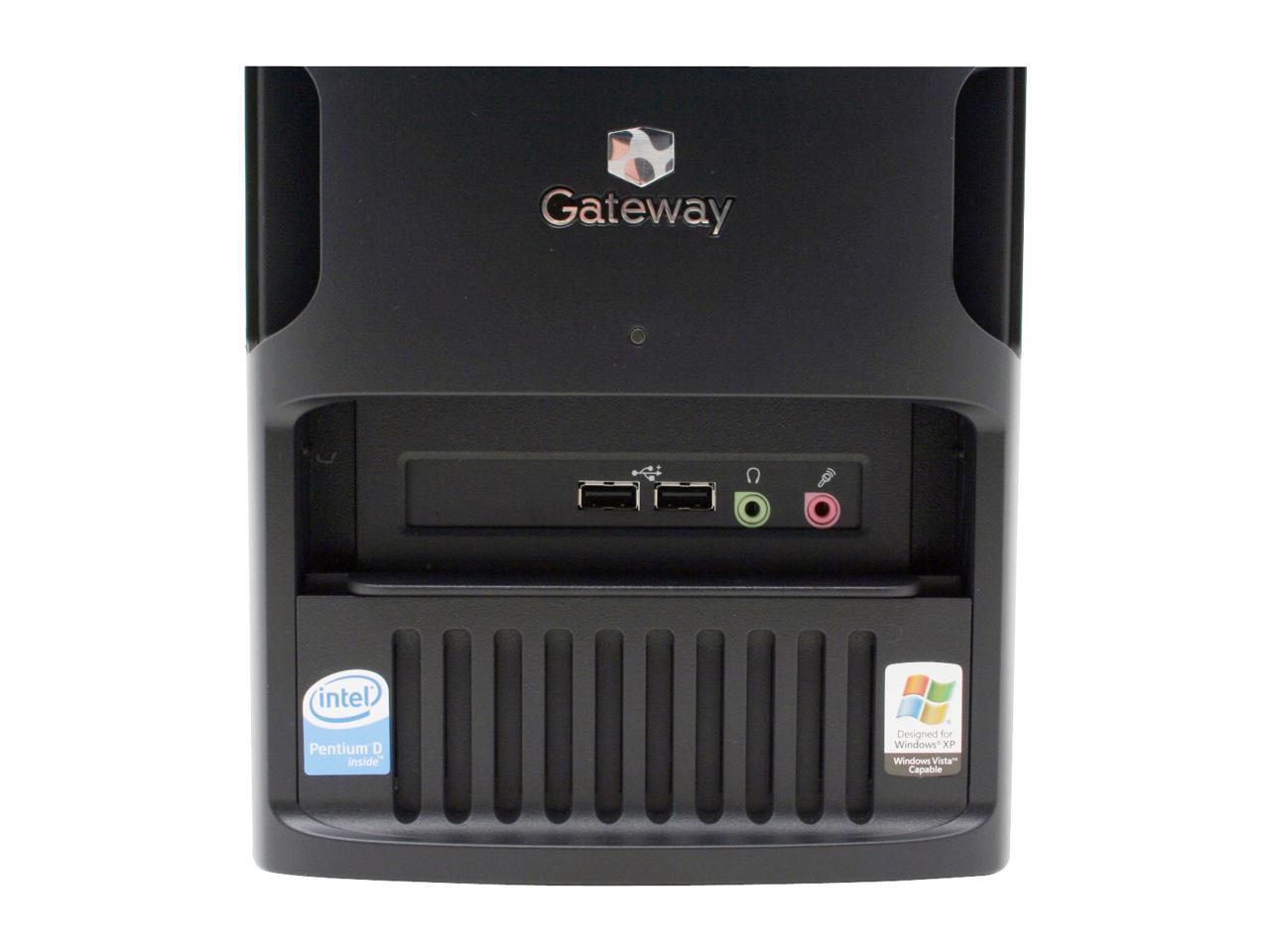 Gateway Desktop PC E-4610D(277761-3) Intel Pentium D 945 1GB DDR2 160GB ...