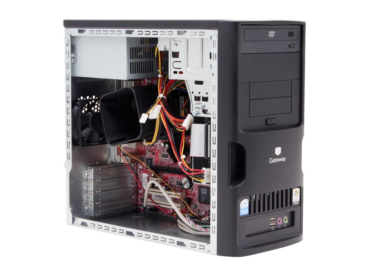 Gateway Desktop PC E-1500 Series E-1500D (277551-8) Pentium D 805 (2 ...