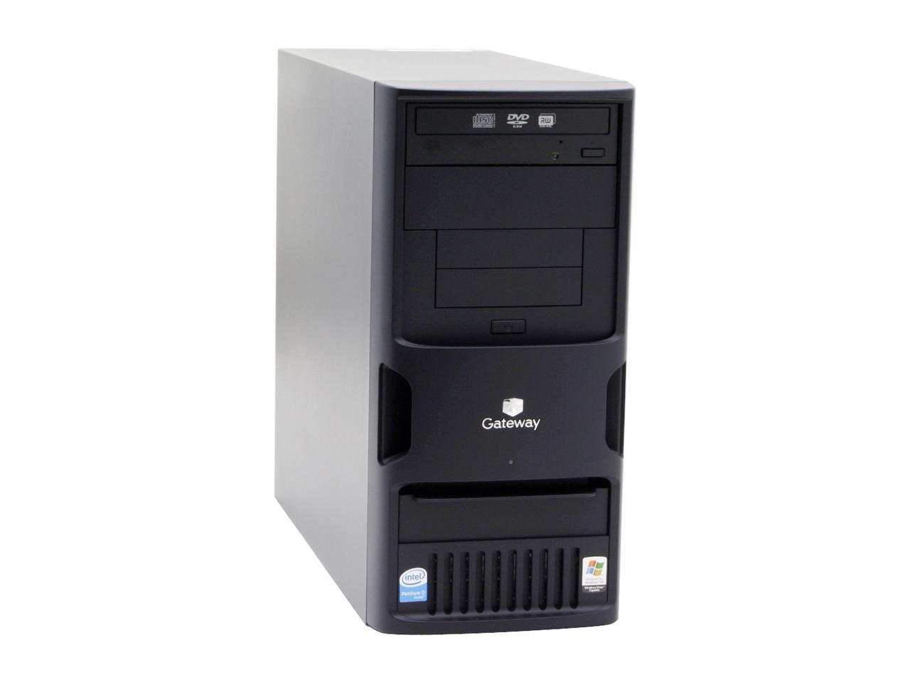 Gateway Desktop PC E-2600D(277684-3) Intel Pentium D 805 1GB DDR2 160GB ...