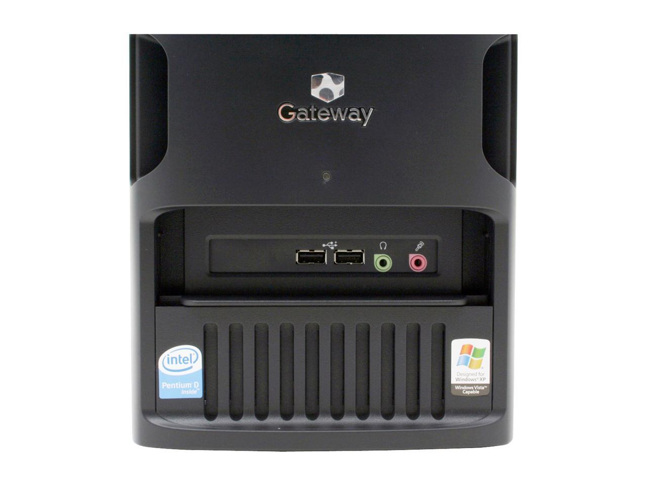 Gateway Desktop PC E-2600D(277684-3) Intel Pentium D 805 1GB DDR2 160GB ...