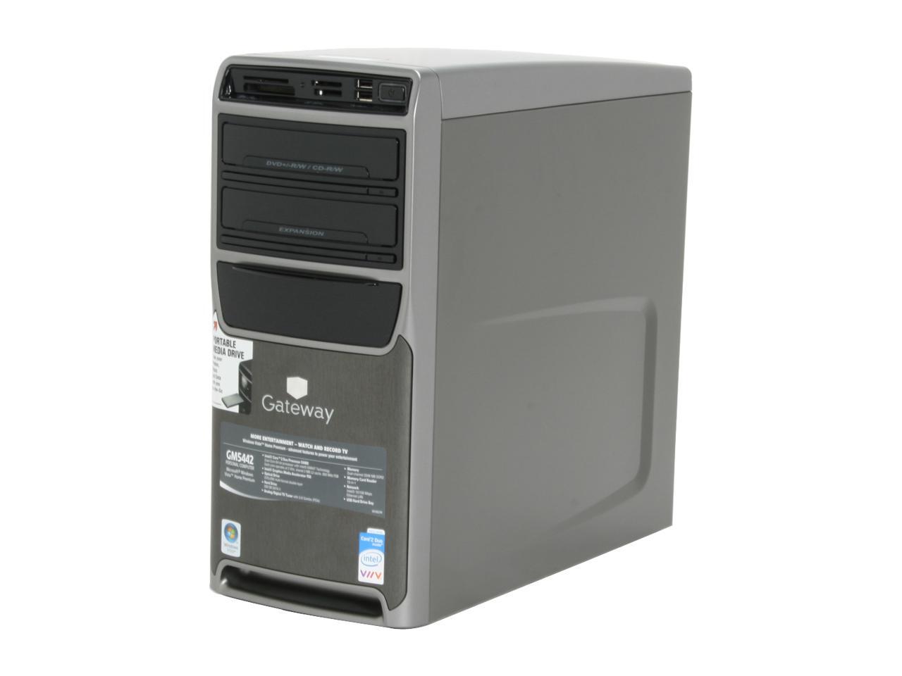 Gateway Desktop PC GM5442 Intel Core 2 Duo E4400 2GB DDR2 500GB HDD ...