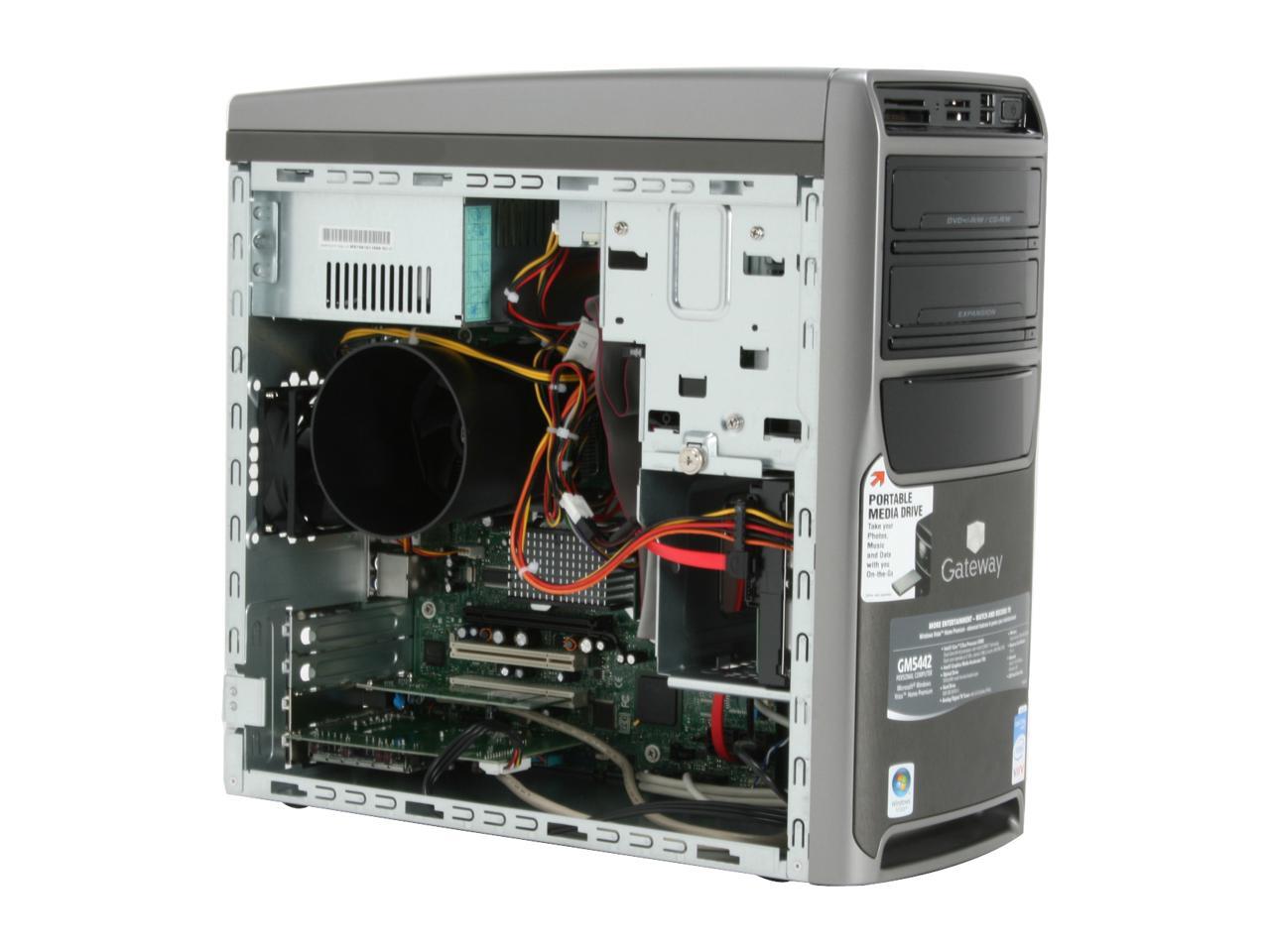 Gateway Desktop PC GM5442 Intel Core 2 Duo E4400 2GB DDR2 500GB HDD ...