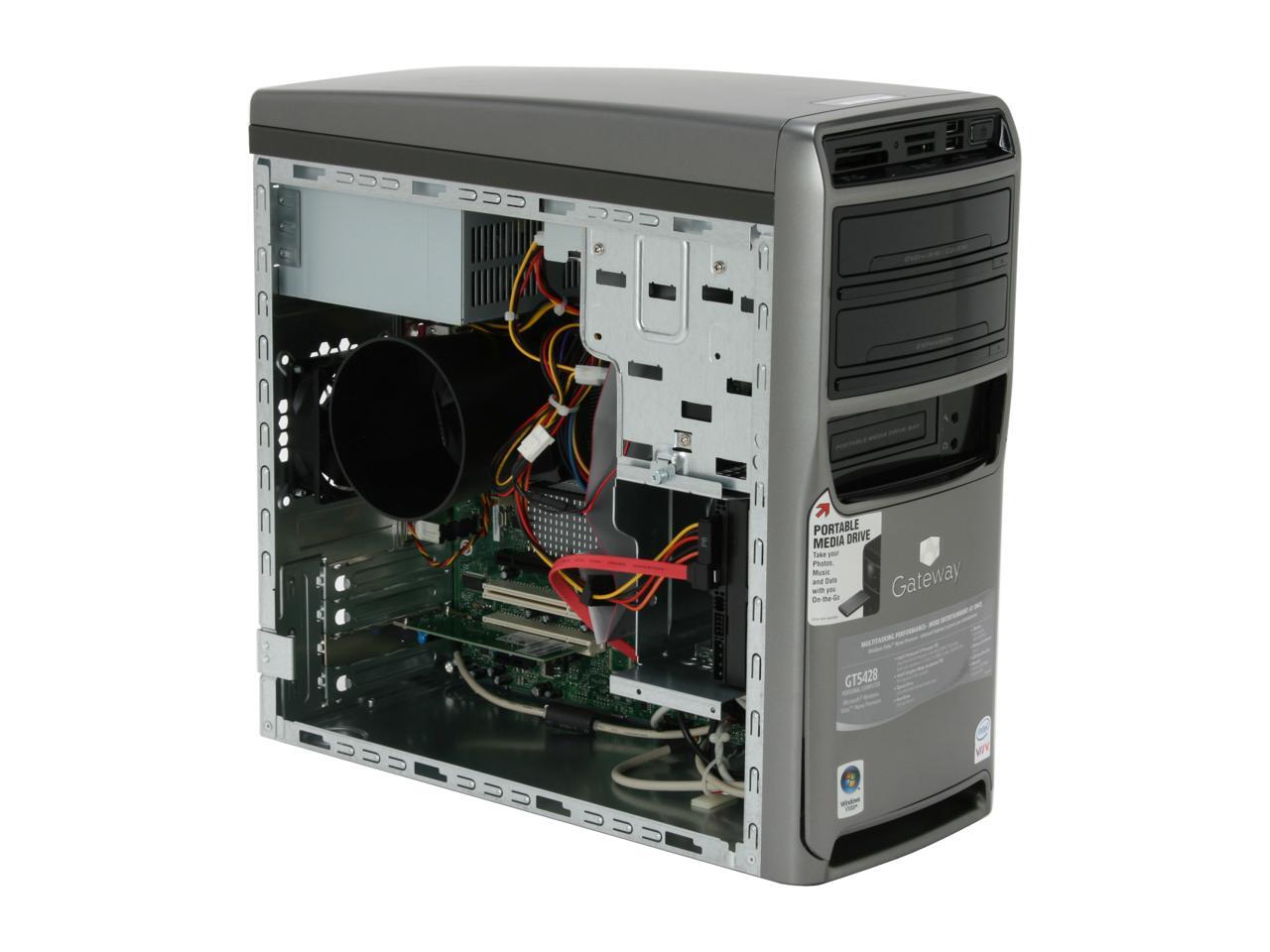 Gateway Desktop PC GT5428 Intel Pentium D 935 1GB DDR2 250GB HDD ...