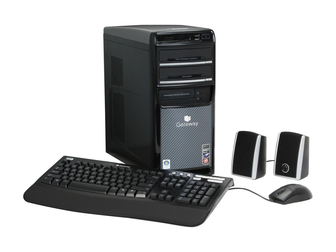 Open Box: Gateway Desktop PC GT5662 - RA Phenom X4 9500 (2.20GHz) 3GB ...