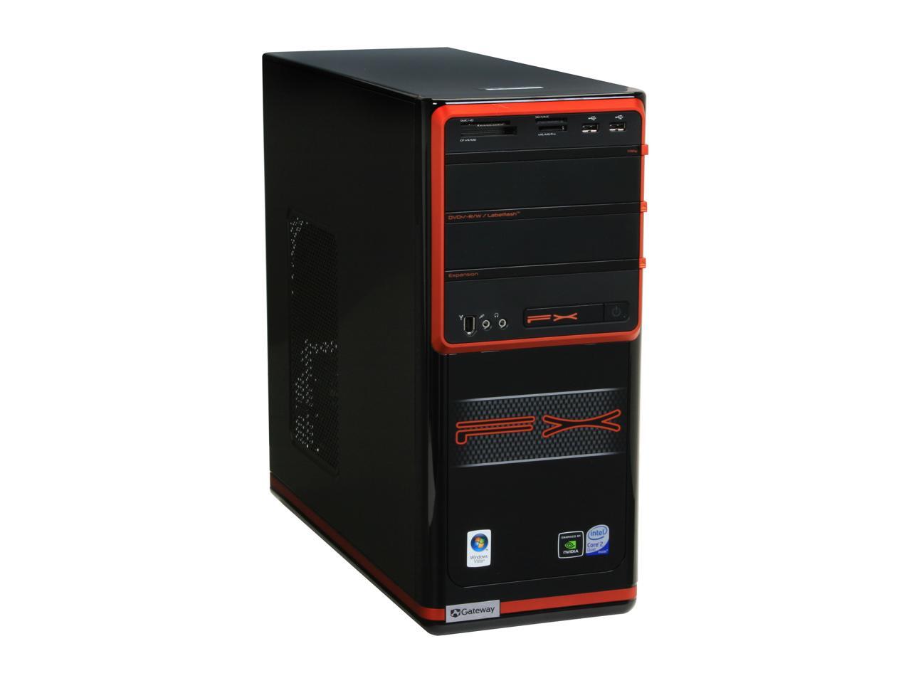 Gateway Desktop PC FX Series FX4710-UB003A Intel Core 2 Quad Q9300 6GB ...