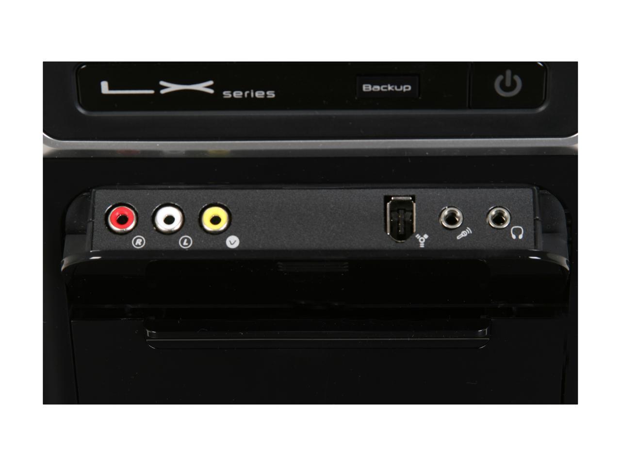 Gateway Desktop PC LX6810-01 Intel Core 2 Quad Q8200 8GB DDR2 640GB HDD ...