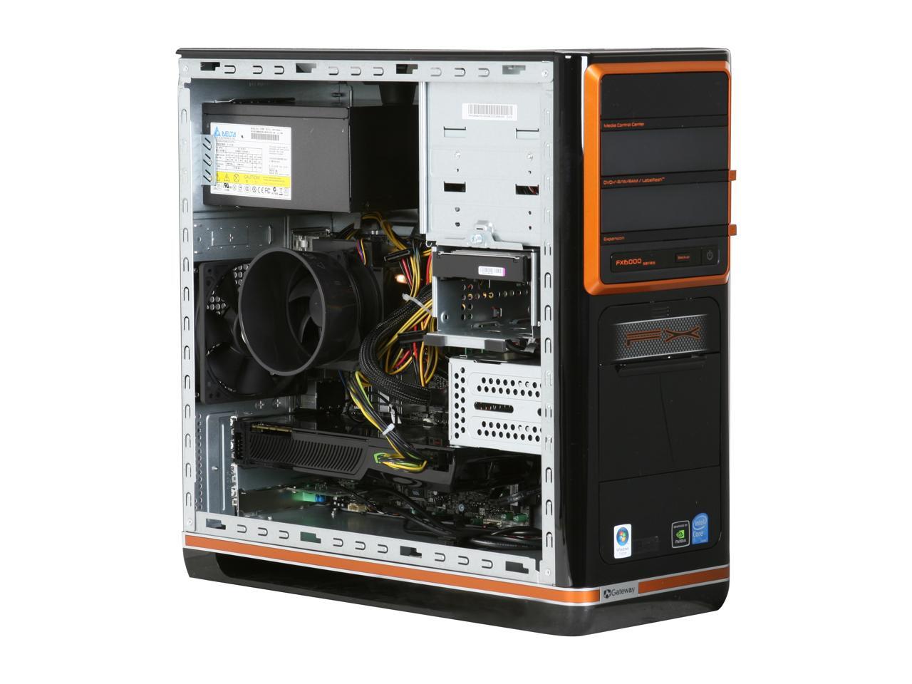 Gateway Desktop PC FX Series FX6800-09 Intel Core i7-920 6GB DDR3 1TB ...