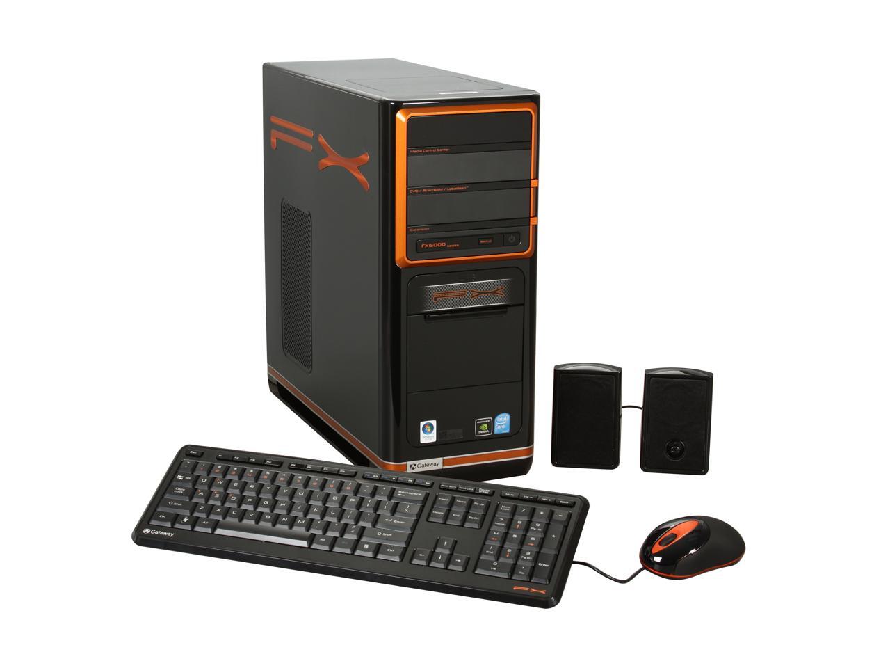 Open Box: Gateway Desktop PC FX Series FX6800-11 Intel Core i7-920 6GB ...