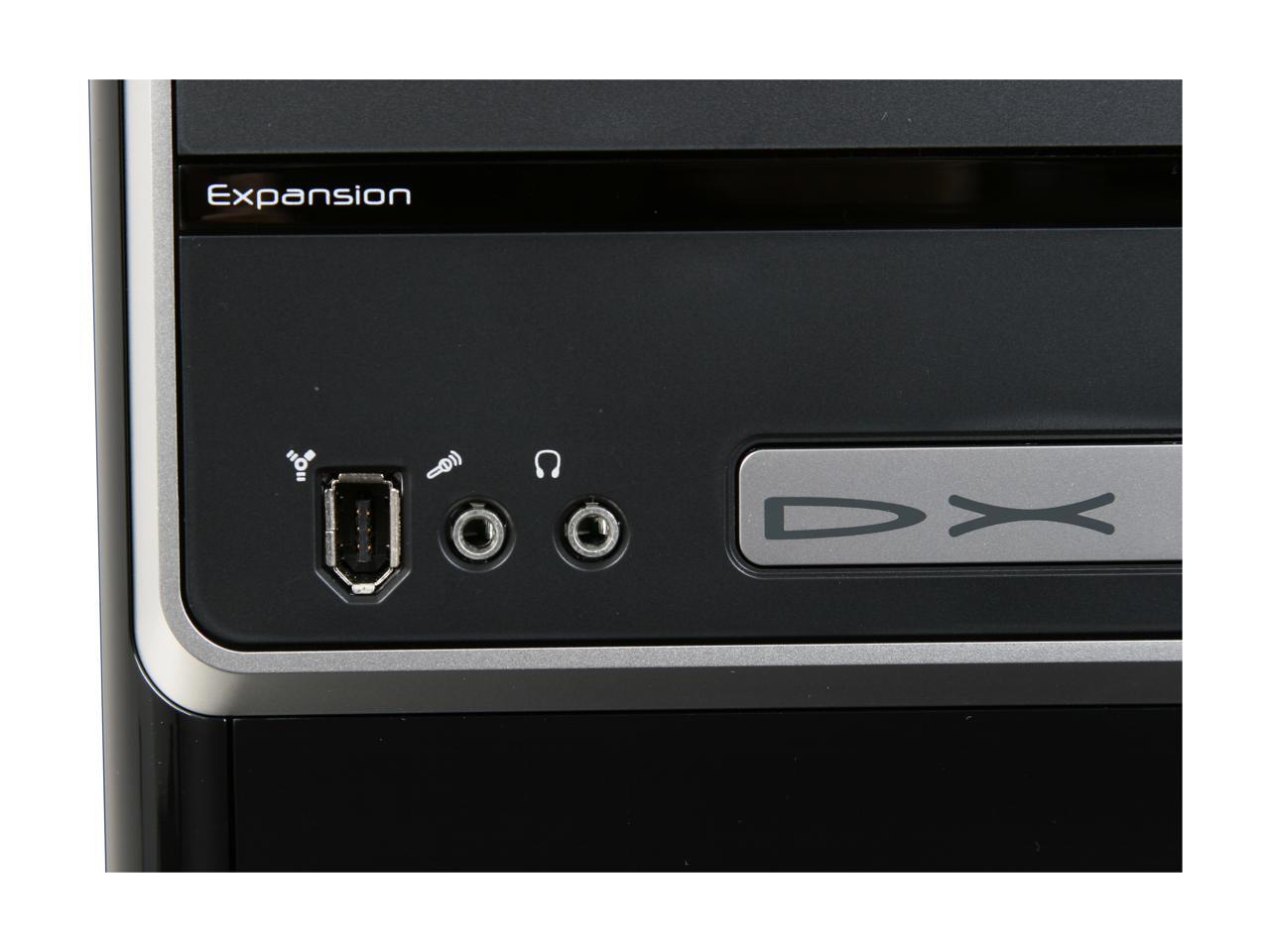 Gateway Desktop PC DX Series DX4800-05e Intel Pentium E5200 6GB DDR2 ...