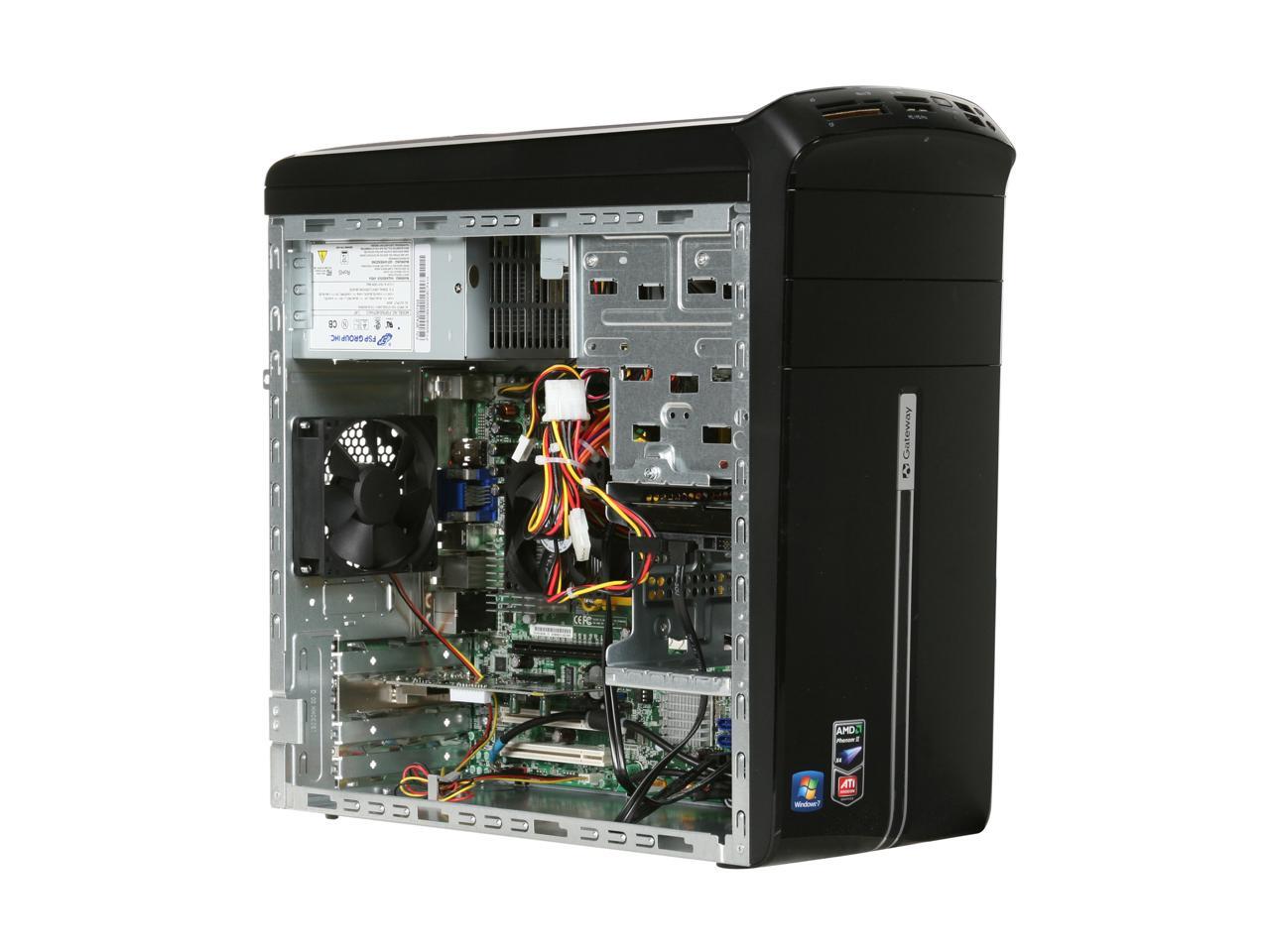 Gateway Desktop PC DX Series DX4300-11 AMD Phenom II X4 805 8GB DDR2 ...