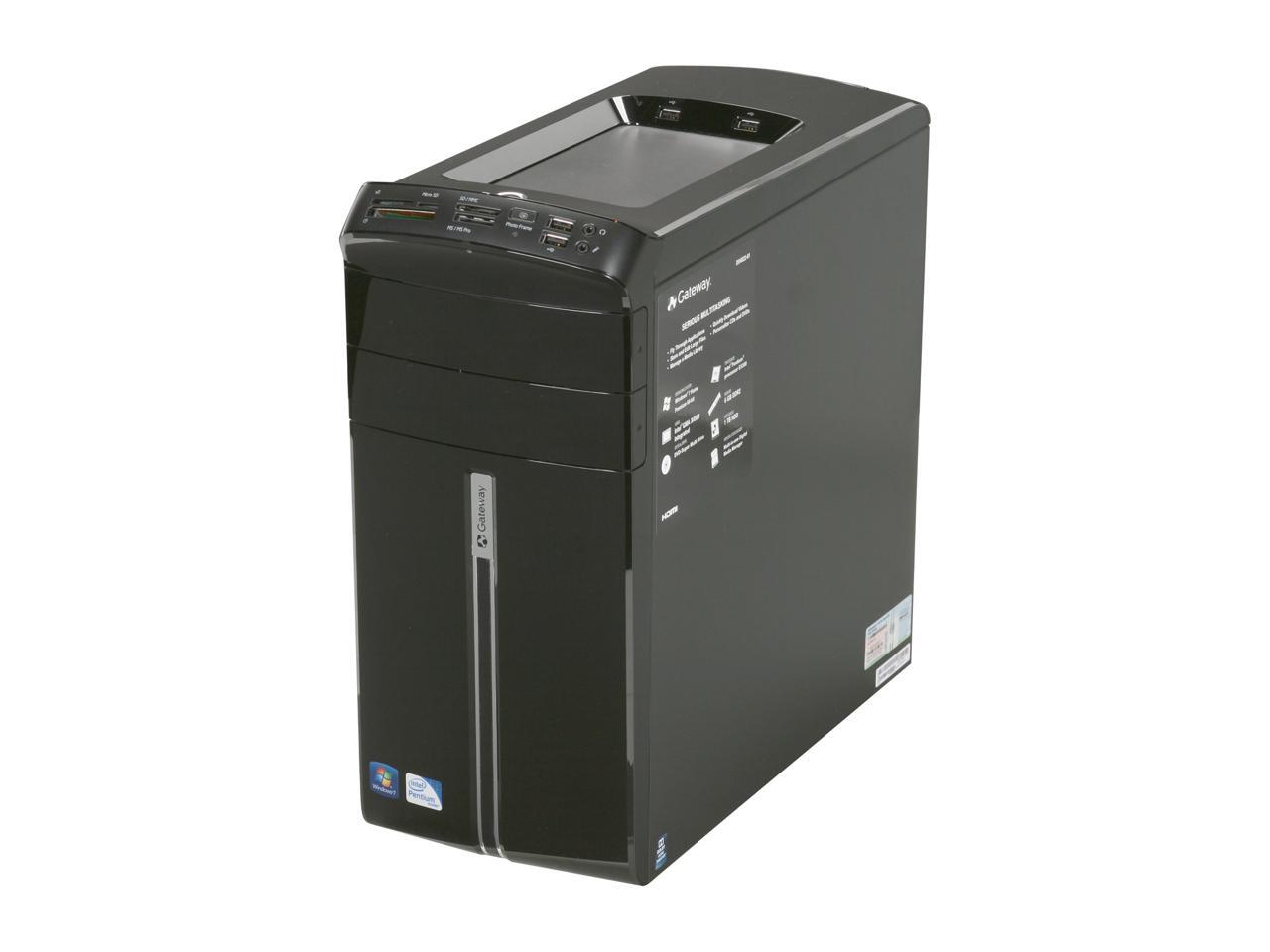 Gateway Desktop PC DX Series DX4822-01 Intel Pentium E5300 6GB DDR2 1TB ...
