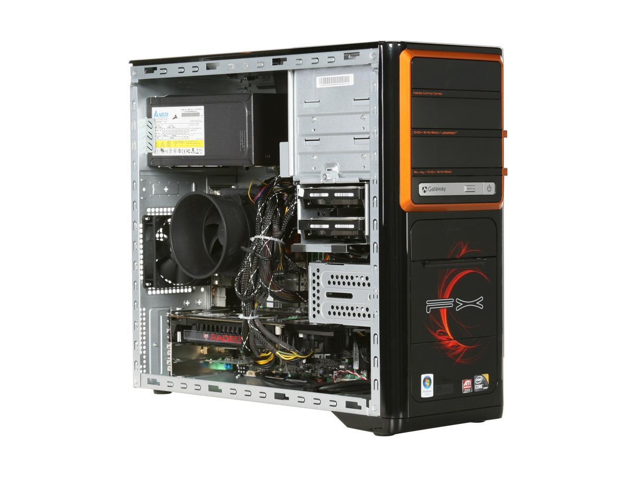 Gateway Desktop PC FX Series FX6801-07 Intel Core i7-975 12GB DDR3 2TB ...