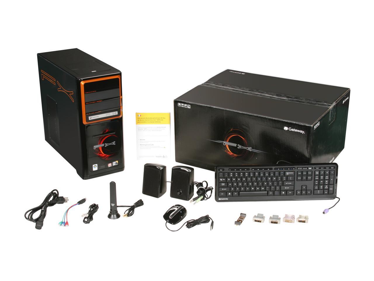 Gateway Desktop PC FX Series FX6801-07 Intel Core i7-975 12GB DDR3 2TB ...