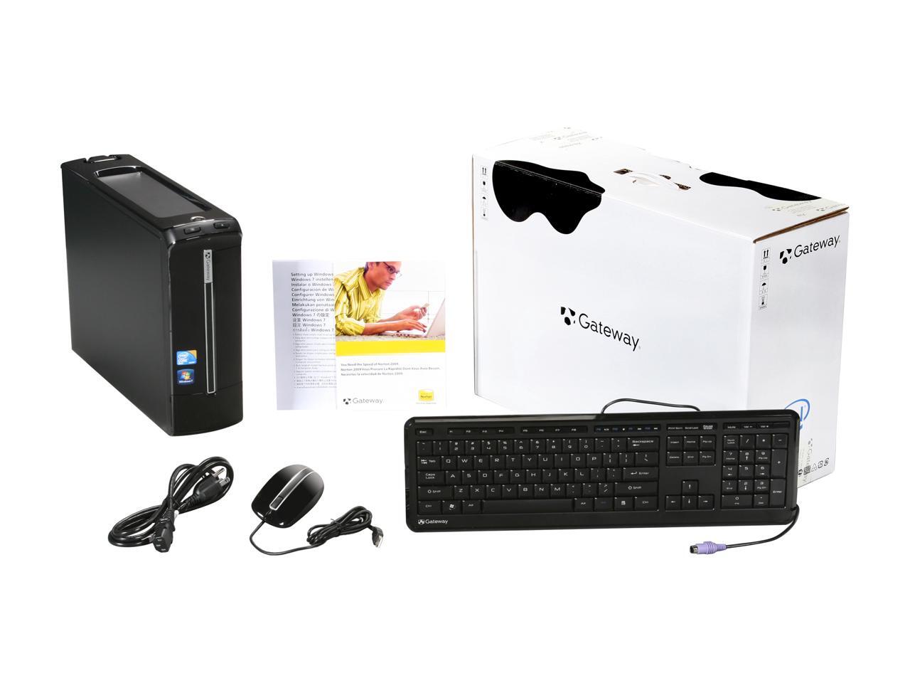 Gateway Desktop PC SX Series SX2800-07 Intel Core 2 Quad Q8300 4GB DDR3 ...