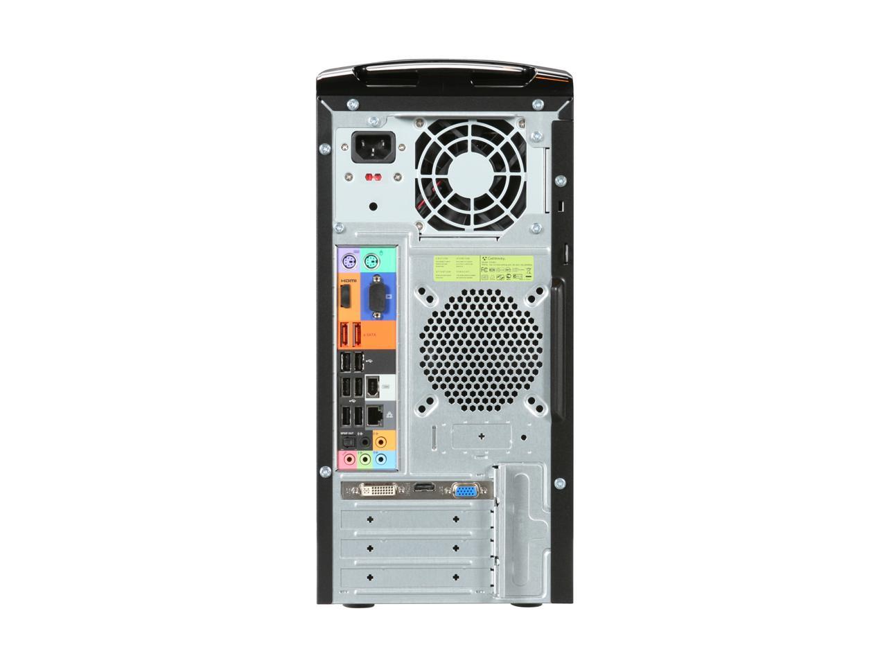 Gateway Desktop PC DX Series DX4831-05 Intel Core i5-650 8GB DDR3 1TB ...