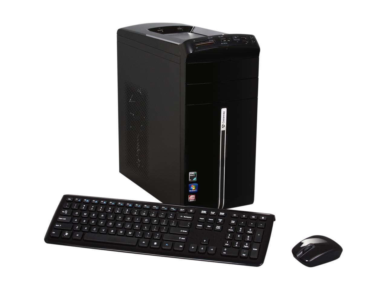 Gateway Desktop PC DX Series DX4320-09 AMD Athlon II X4 635 4GB DDR3 ...